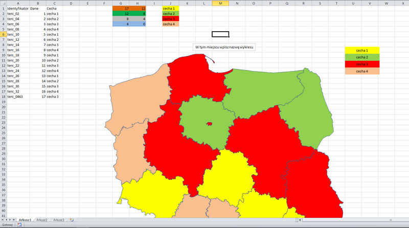 Kartogram wg cech i barw: cont_evo_map_color_reg_custom | CONT-EVO ...
